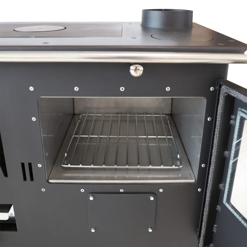 Soba de gatit metalica, Verso, CS Inox, 85 kg, 81 cm x 77.5 cm x 44.5 ...